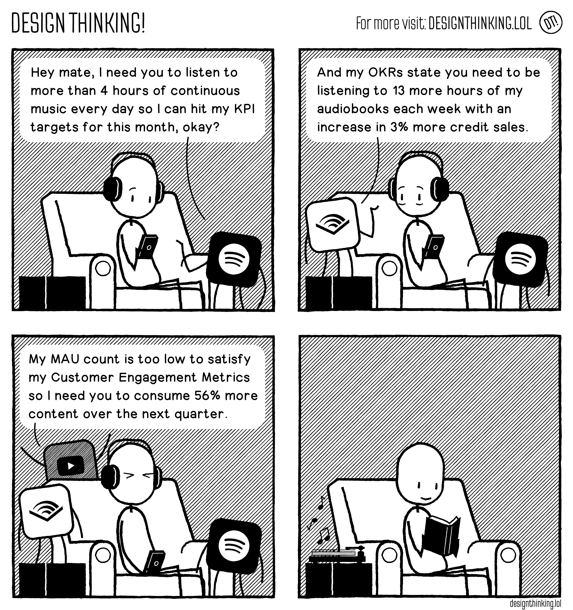 Maximum Engagement! – DESIGN THINKING! Comic